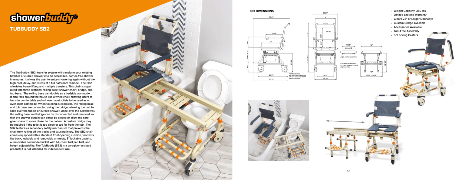 Bathing Transfer Solutions – Amramp